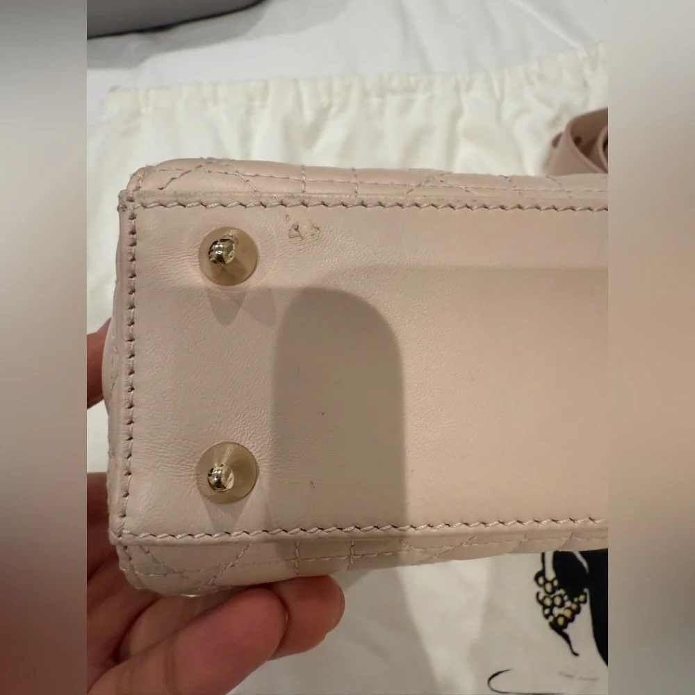 Dior | Bags | Medium Lady Dior Bag Powder Pink Cannage Lambskin | Poshmark